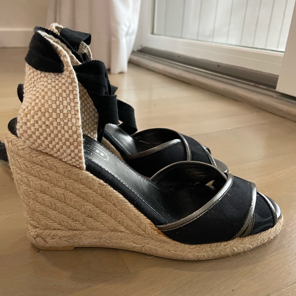 Coach Espadrille Wedges - Gem